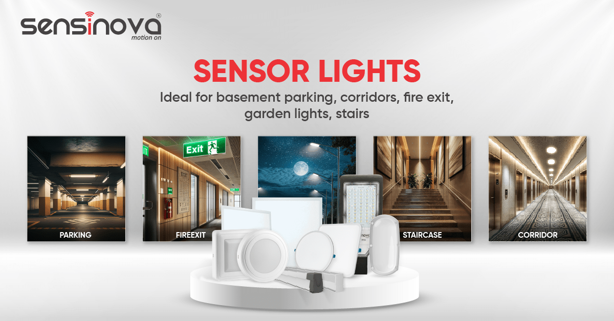 India's No. 1 Brand In Motion Sensors & Sensor Lights | Sensinova